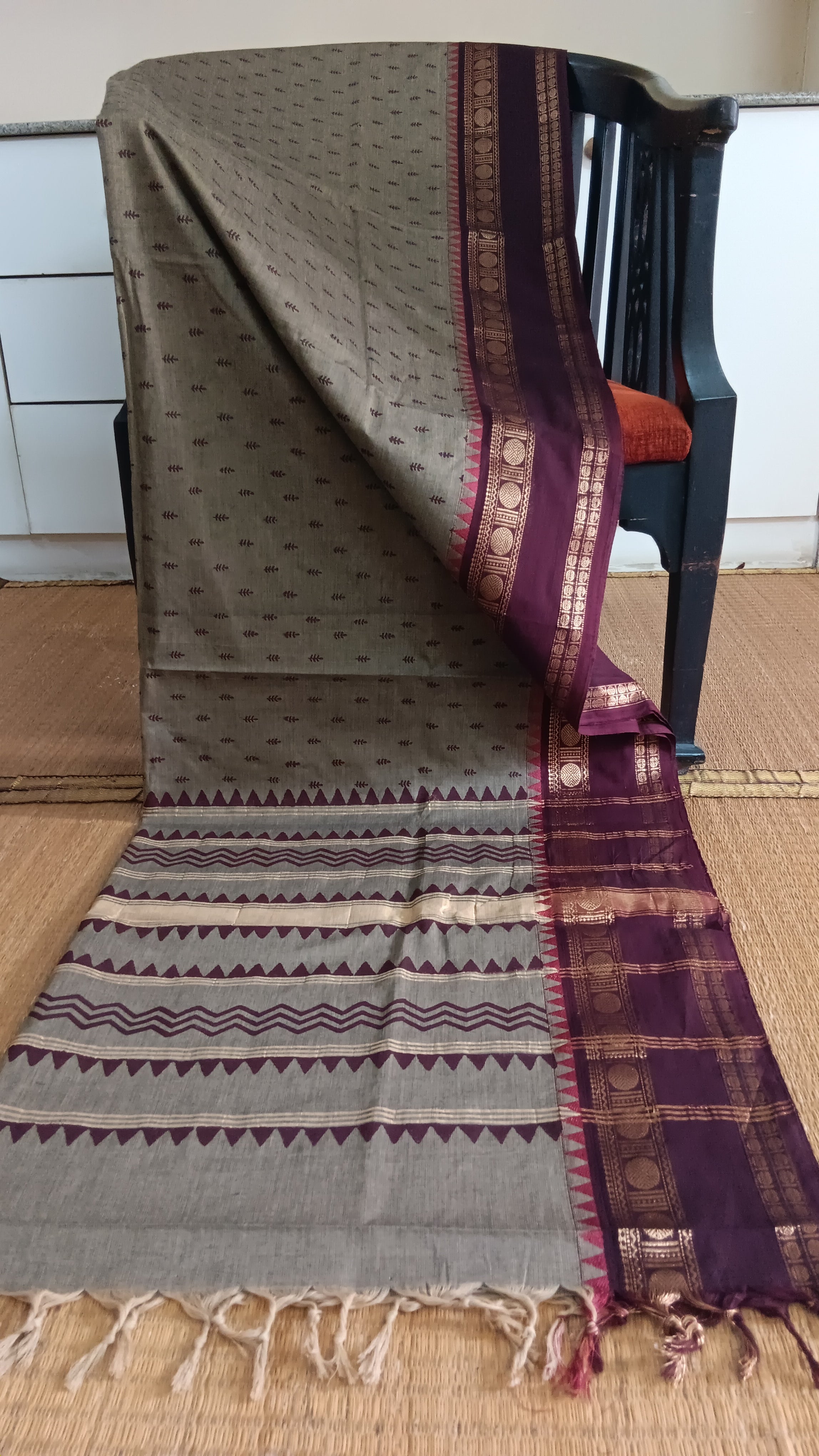 Classic south cotton saree (CGOP-502) – Chaani.in